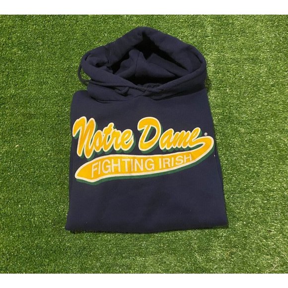 PM Sport | Shirts | Vintage Pm Sport Notre Dame Fighting Irish Script ...